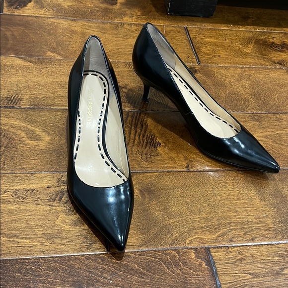 Enzo Angiolini | Shoes | Enzo Angiolini Black Womens Kitten Heel Pump ...